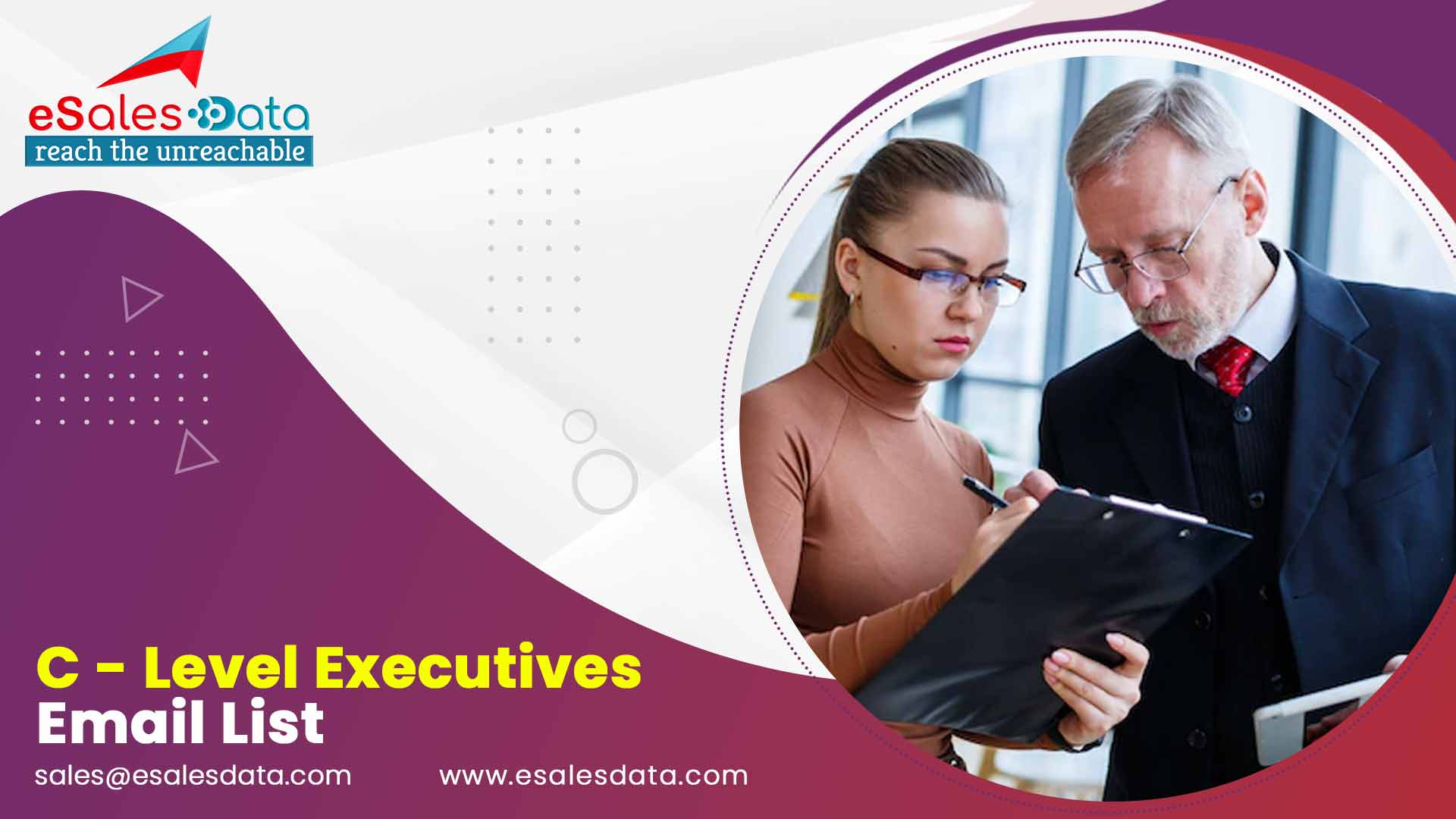 C Level Executives Email List | 2M+ CEO CFO COO Contacts