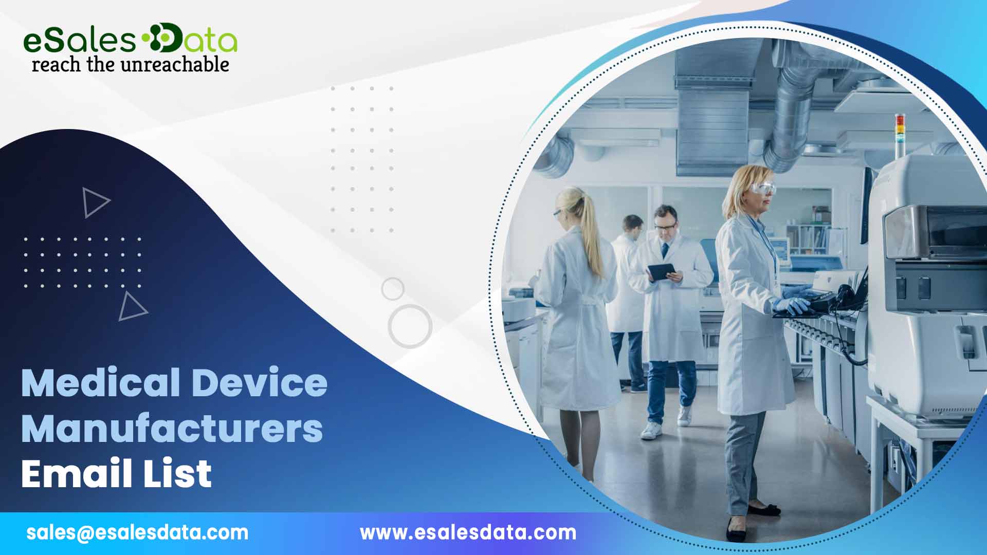 Medical Device Manufacturers Email list & Mailing List | eSalesData